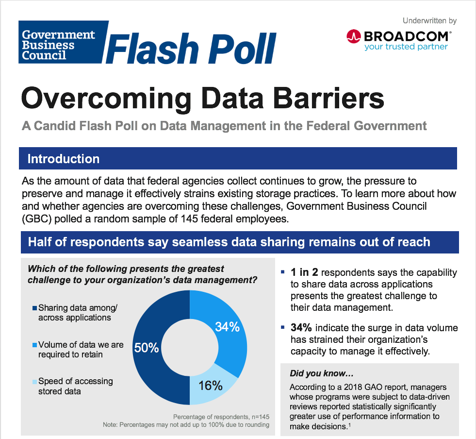 Overcoming Data Barriers - Government Executive